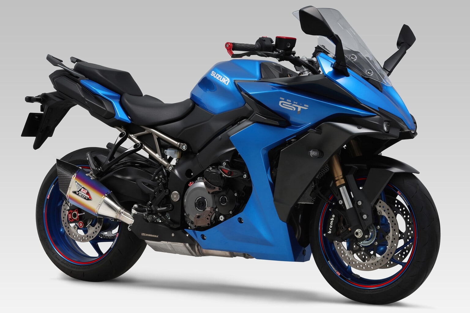 ヨシムラジャパンはGSX-S1000GT用カスタムパーツを多数リリース。定番のスリップオンマフラーや各種ガード類などを用意 | カスタムパーツ ...